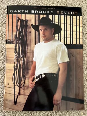 Garth Brooks Sevens Songbook Sheet Music Piano Vocal Chords | eBay