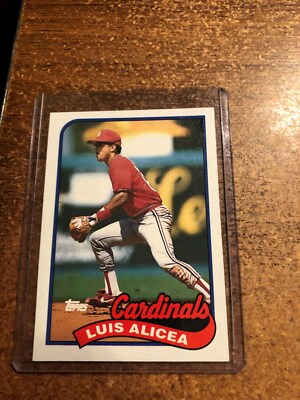 1989 Topps Baseball # 588 Luis Alicea RC | eBay