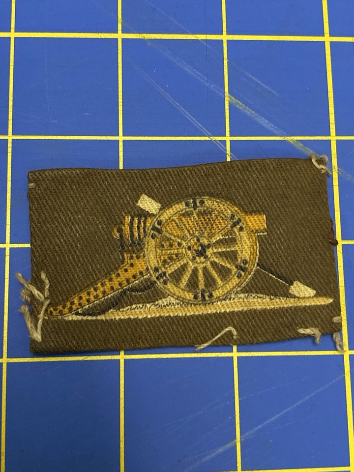 WW2 British Army Royal Artillery Master Gunner Printed Rank Badge | eBay