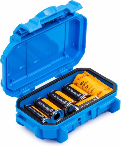 Evergreen Film Storage Case | Holds 7 Rolls of 35mm or 5 Small, Blue | eBay