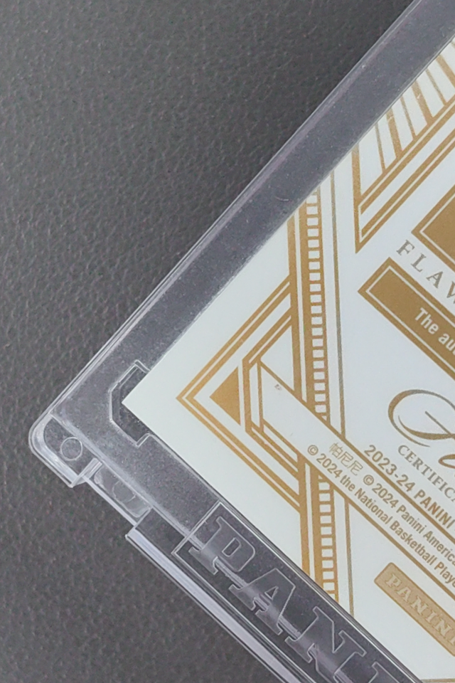 2023-24 ANTHONY EDWARDS Panini Flawless Frame Signatures /15 RUBY Auto ...