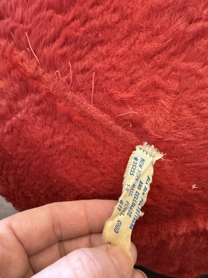 Vtg RARE 1940's-50's HUGE 4 Foot Stuffed Santa Claus Store Display Plastic Face | eBay