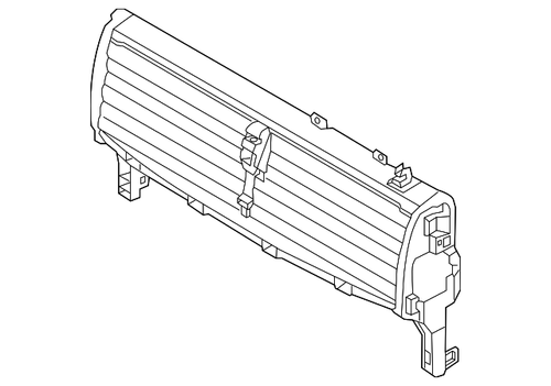 Genuine Audi Shutter Assembly 80A-121-223 | eBay