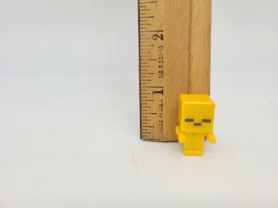 Minecraft Minifigure Gold Chest SERIES 1 Zombie Mojang Mining Shiny ...