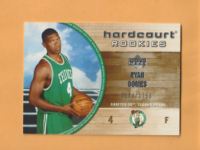 Ryan Gomes Boston Celtics 2005-06 Upper Deck Hardcourt /1750 Providence ...