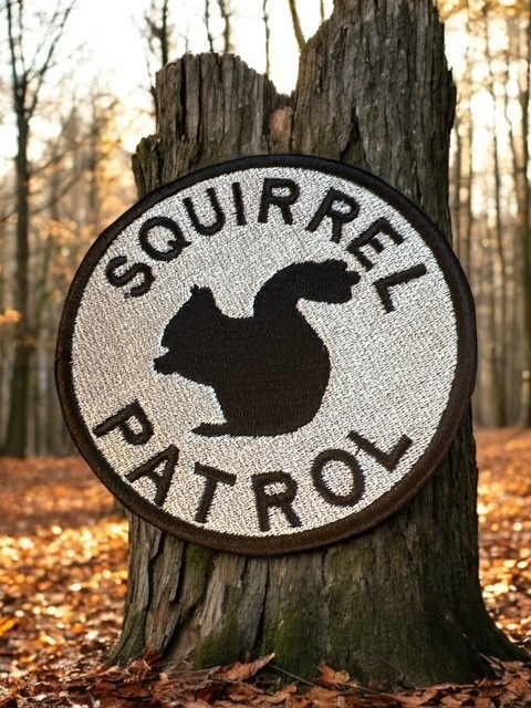 Squirrel Patrol Patch | eBay