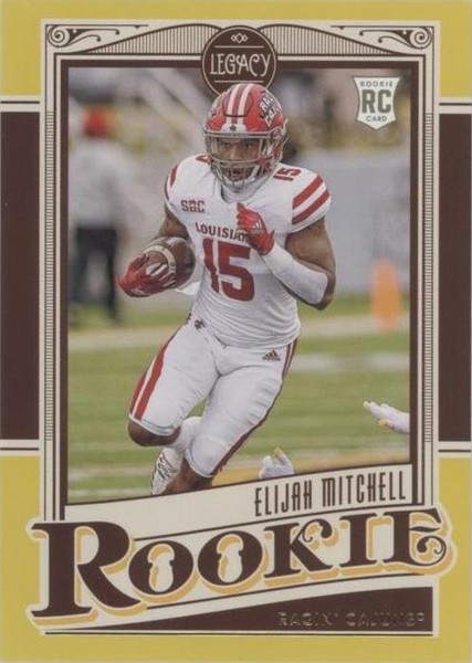 2021 Panini Legacy - Rookies Yellow #188 Elijah Mitchell /150 (RC) for ...