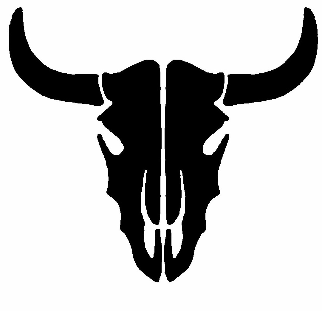 Steer Skull Silhouette