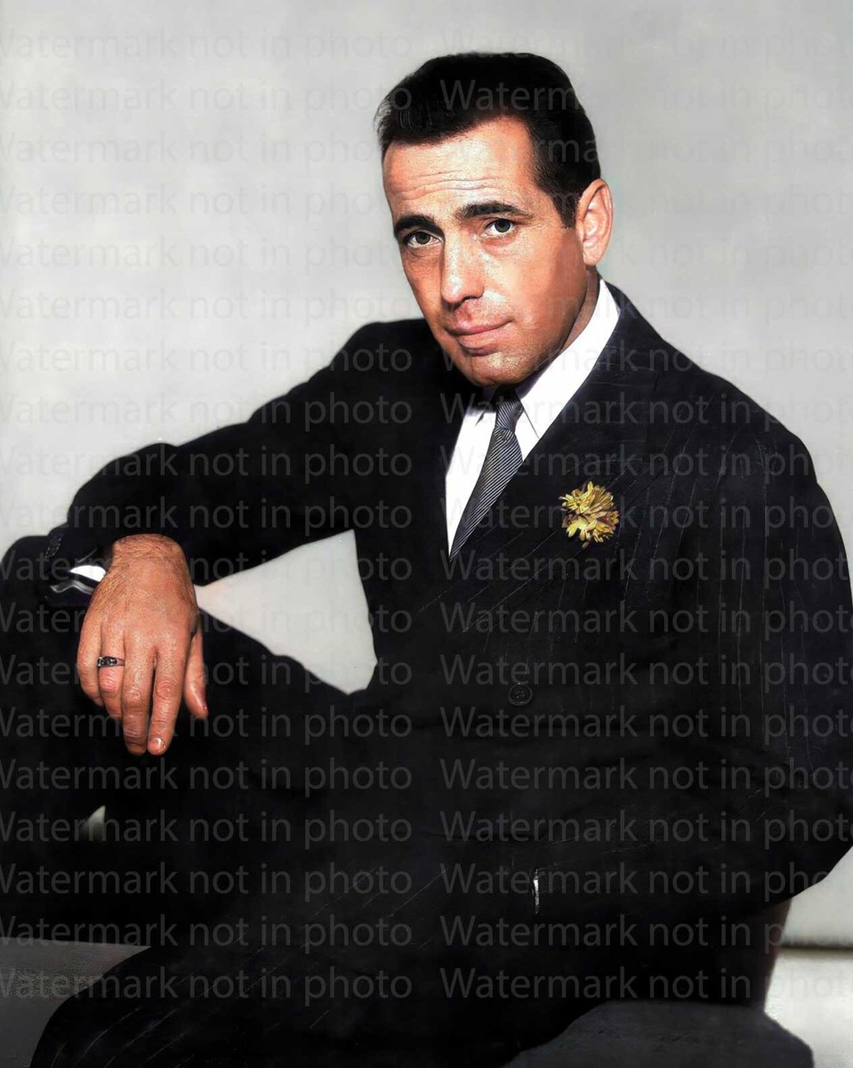 Humphrey Bogart Color Humphrey Bogart In The Big Sleep, 1946 | I