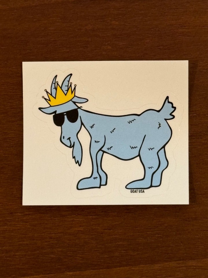 GOAT USA Stickers - Pick your chosen GOAT! (24 choices) New, rare ...