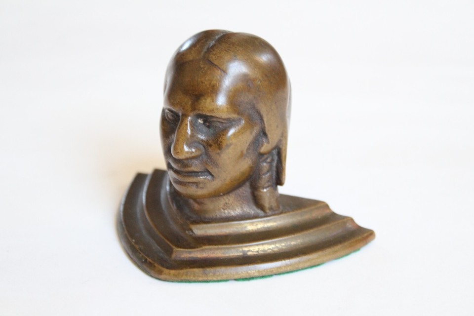 antique bronze native american indian indigenous | jennings co slot ...
