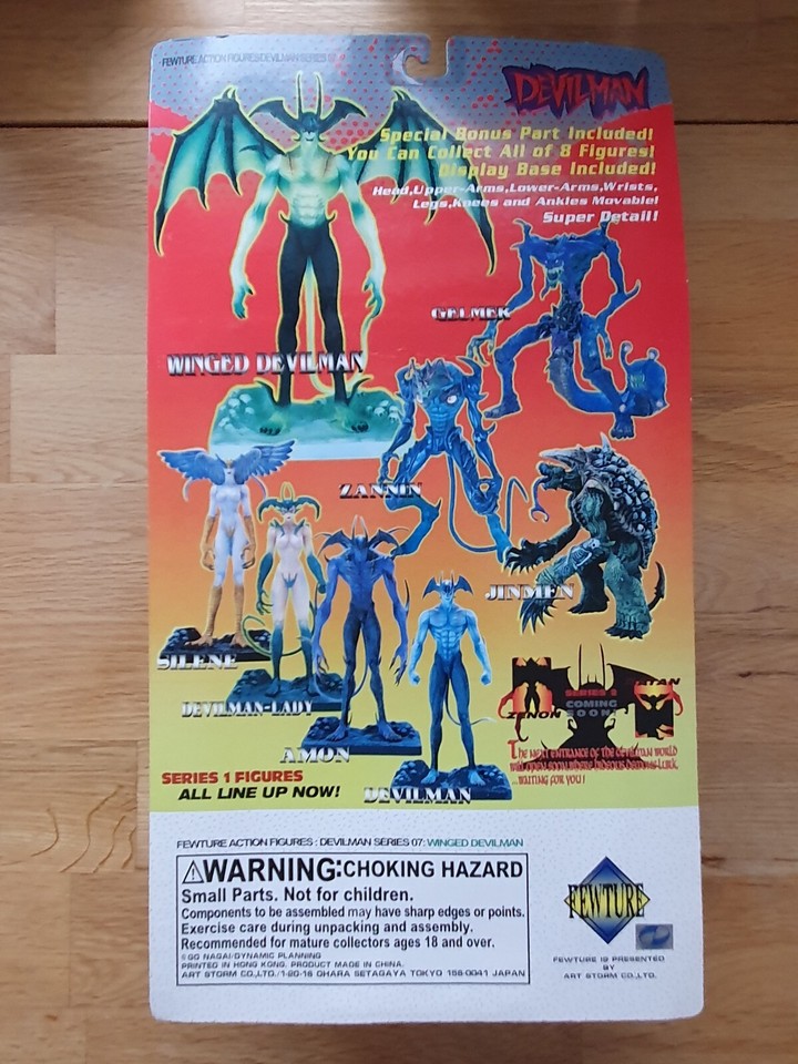 Devilman Glow in the Dark Action Figure New in Blisterpack | eBay