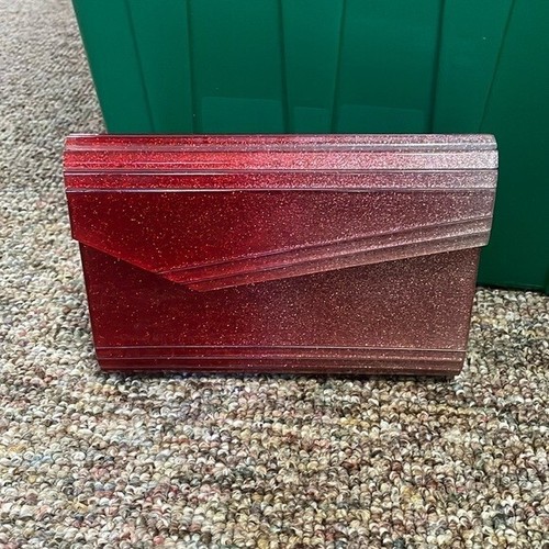 Natasha Red Evening Clutch - Brand New | eBay