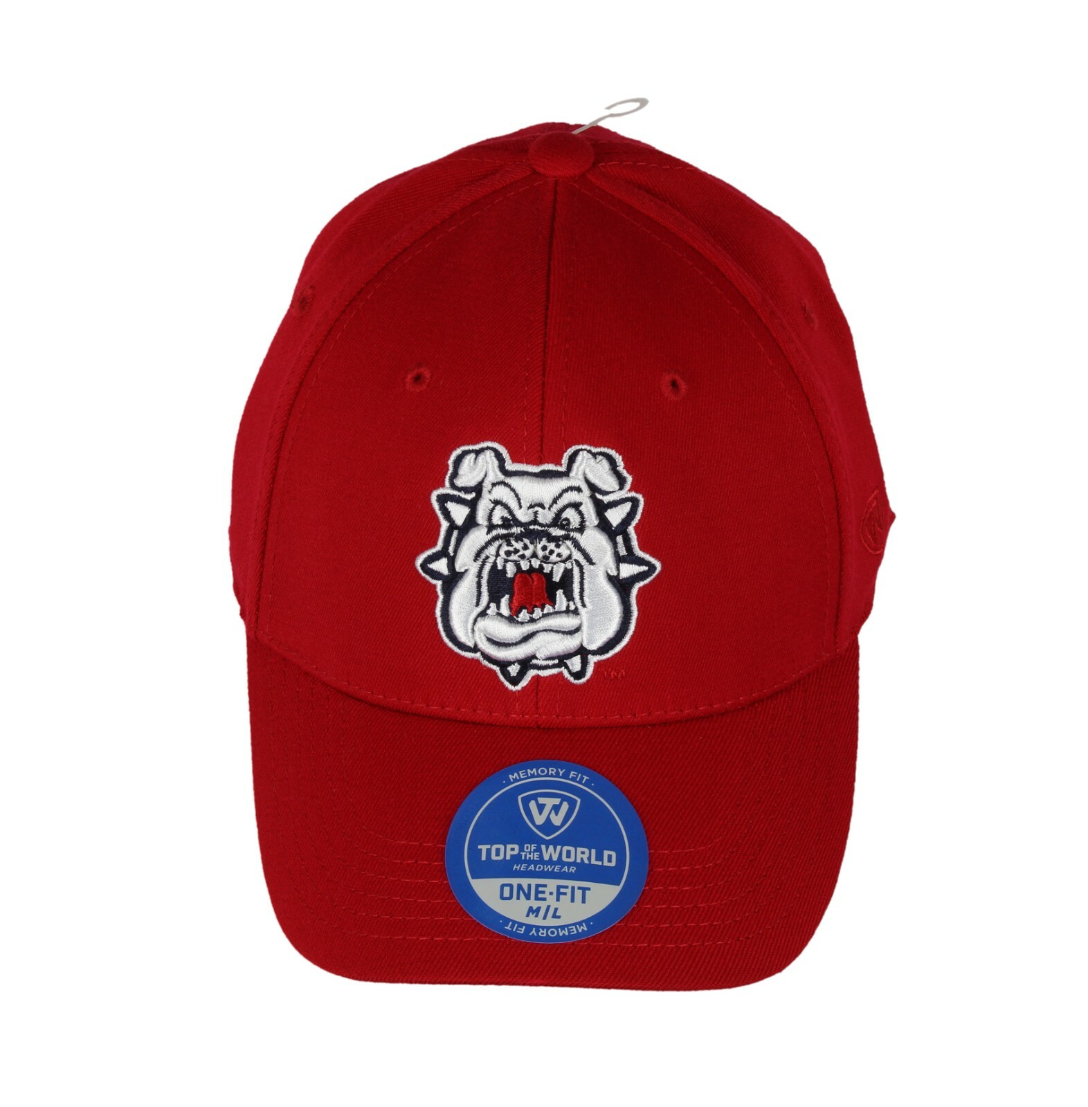 TOP OF THE WORLD Fresno State Bulldogs Memory Fit Cap Men's sz M / L | eBay