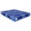 Vestil Plastic Pallet-Blue 6 600-lb Cap 40inL x 48inW x 6inH #PLP2-4840 ...