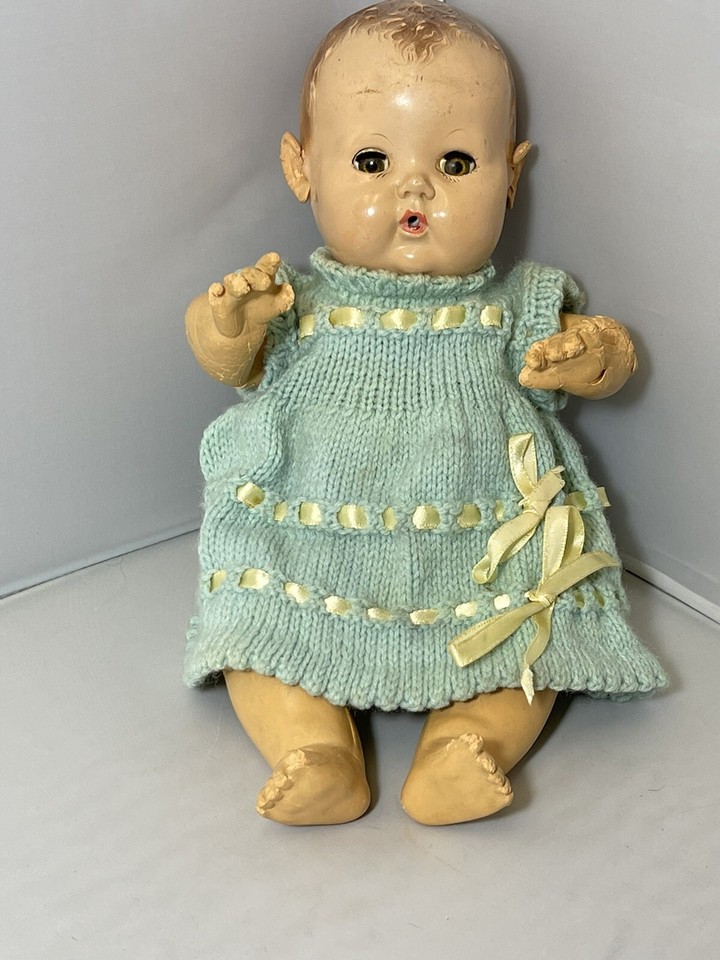 Vintage Effanbee Dy-Dee Baby Doll 11" Tall | eBay