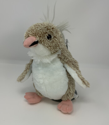 SeaWorld Wonder Twin Penguin Beige Pink 10" Plush Stuffed Animal | eBay