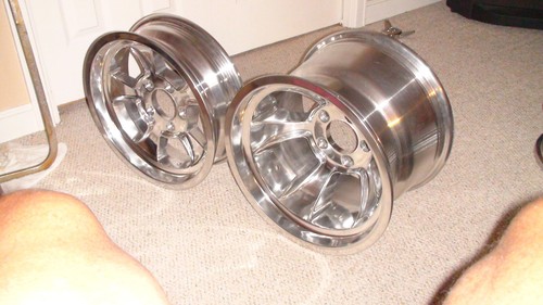15 X 10 Hot Rod Wheel Halibrand Replica Chevy 1612 Gasser Rat Rod 5 on ...