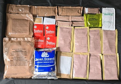 Brititish UK Ration Pack Items Bundle *Out Of Date* Prepping SHTF Bug ...