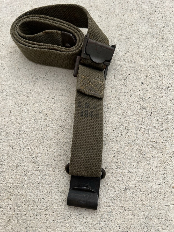 ORIGINAL WWII USGI 1 GARAND AND 1903 SPRINGFIELD RIFLE SLING MARKED ...