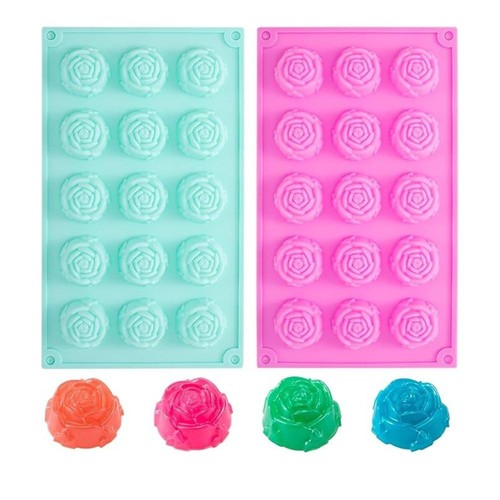 Heat-Resistant Chocolate Mold Pudding Mould for Handmade Soap Candy ...