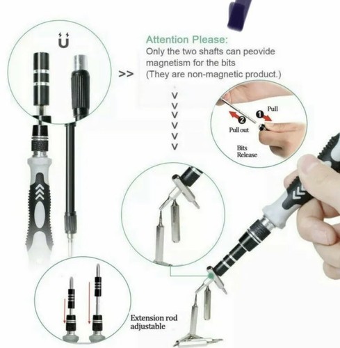 Cleaning Repair Tool Kit for PS4 PS5, Screwdriver Set with TR9 Torx ...