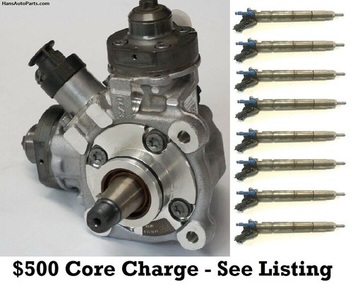 Rebuilt 11-18 Ford 6.7 Diesel Pump + Injectors F250 F350 450 ...