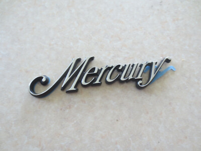 Original Ford Mercury script car badge / emblem -- | eBay