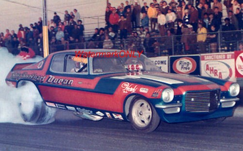 "Big" Mike Burkhart 1970 "Doran" Chevy Camaro NITRO Funny Car PHOTO ...