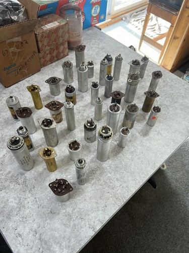 Lot of 36 Multi/Section 450WVDC Electrolytic Can Capacitors | eBay