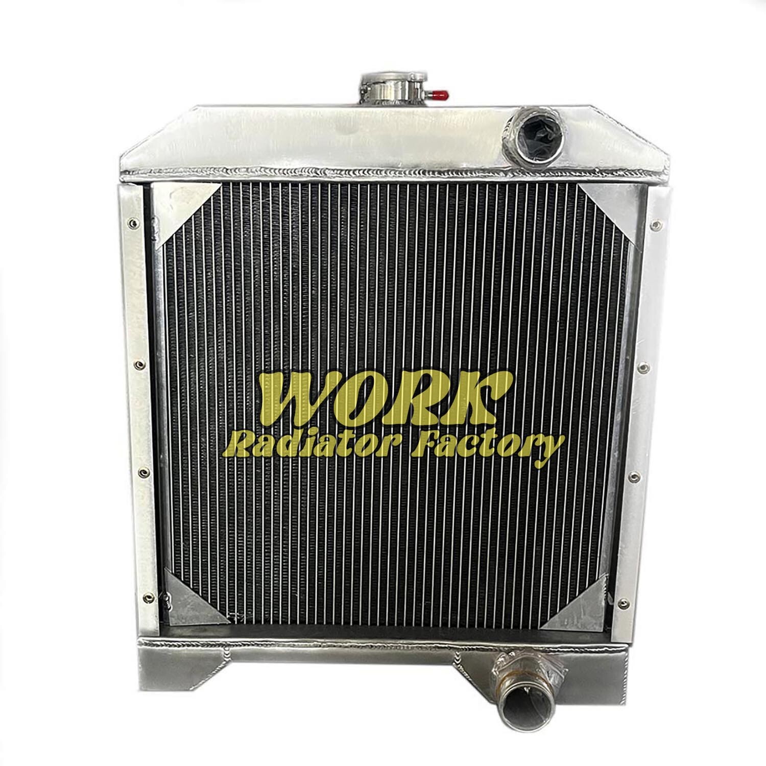 Aluminum Radiator For Case 1840 1845C Diesel Motor Skid Steer Loaders ...
