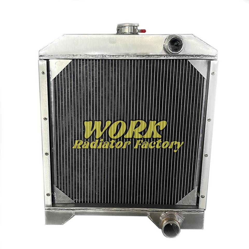 Aluminum Radiator For Case 1840 1845C Diesel Motor Skid Steer Loaders ...