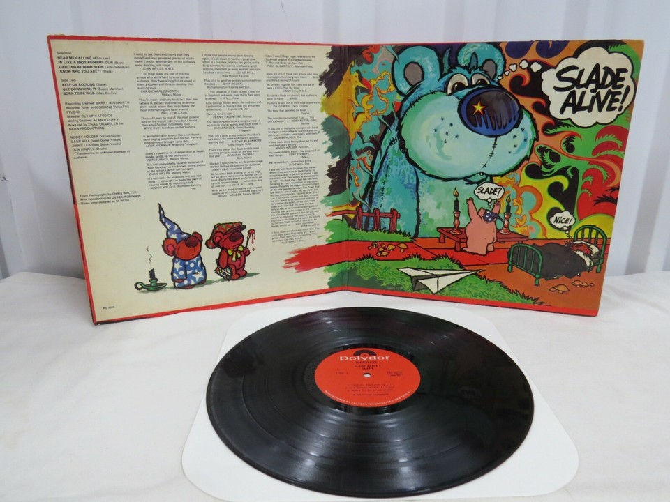 Slade Slade Alive! Polydor Records PD5508 1972 Gatefold Vinyl LP | eBay