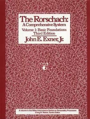 Wiley Series on Personality Processes Ser.: Rorschach - A Comprehensive ...