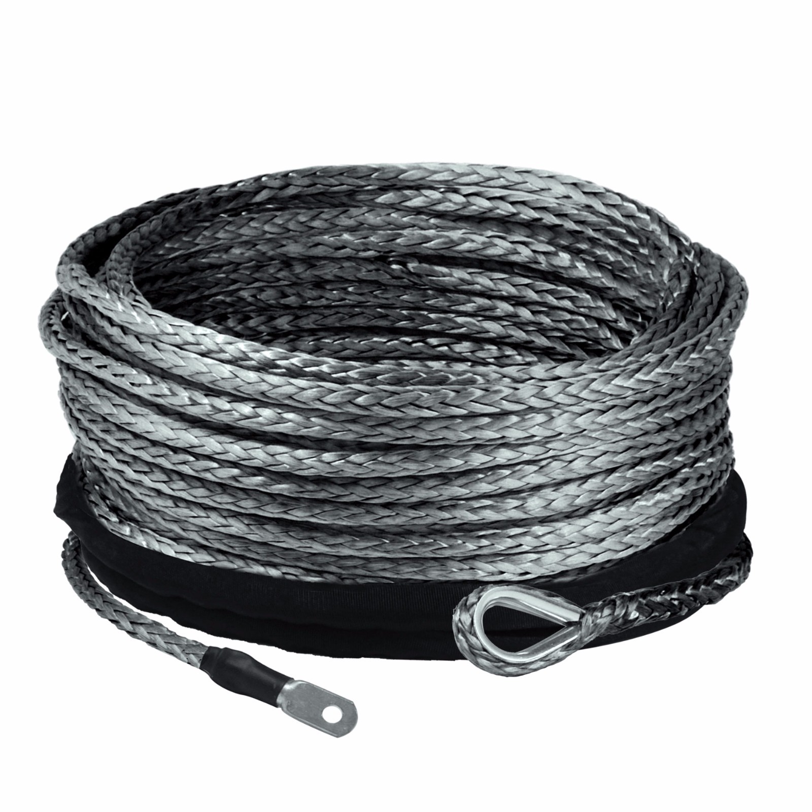 5mm X 14m Dyneema SK75 Winch Rope Synthetic Car Tow Recovery Cable ...