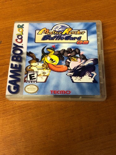 Monster Rancher Battle Card GB Nintendo Game Boy Color GBC RPG ...