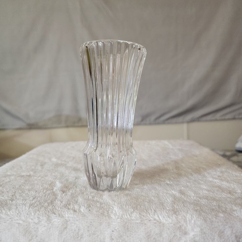 Vintage Avon 1977 Starburst Fosytoria Crystal Bub Vase 5.5" | eBay