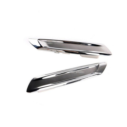 Exterior Front Fender Trim Chromed LH&RH For BMW F10 LCI 13-16 Sedan ...