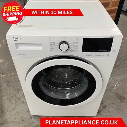 Beko 9kg 1600 Spin Washing Machine - WEY96025W | eBay UK