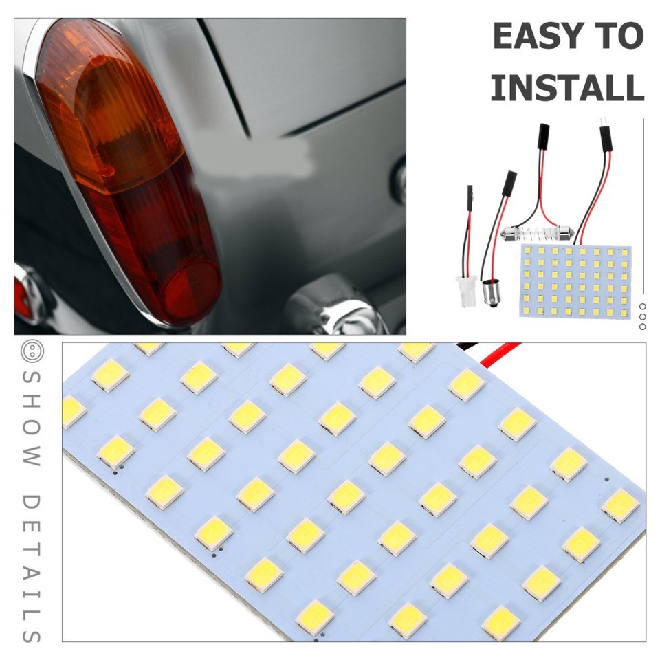 Led Panel Lamp 48-led Rv Dome Light Panel Led Dome Lamp Ceiling Panel ...