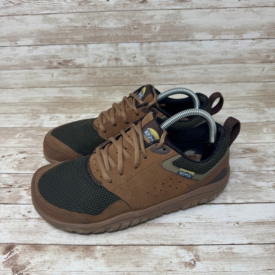 Lems Primal Zen Brown Suede Woodland Minimalist Running Shoes Men's Size 8 | eBay