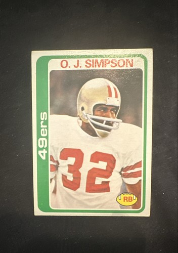 1978 Topps - O.J. Simpson #400 | eBay