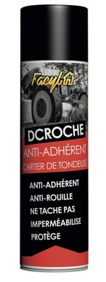 Anti adhérant carter tondeuse protège herbe terre eau 335ml DCROCHE ...