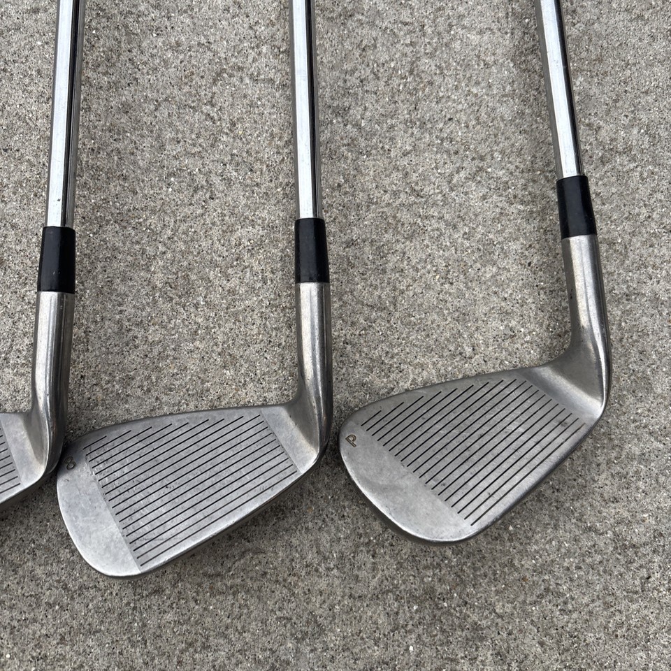 TaylorMade Burner Midsize Iron Set 4-8 + P Wedge Stiff Flex Steel Shaft ...