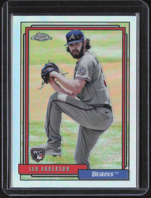 2021 Topps Update #TC92-7 Ian Anderson 1992 Topps Redux Chrome | eBay