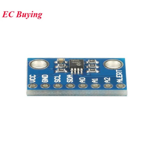 High Accuracy Temperature Sensor MCP9808 Digital IIC I2C Board Module 2 ...