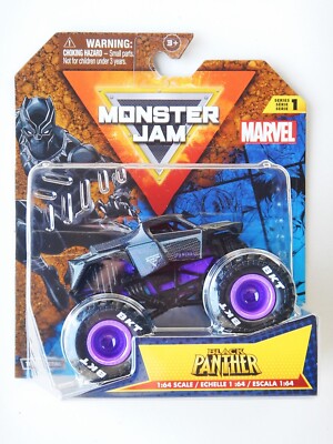 Black Panther Monster Jam Truck (Spin Master)(2024)(Marvel) | eBay