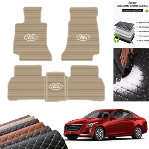 Car Mats For Land Rover Defender Discovery Freelander LR2 LR3 LR4 Range ...