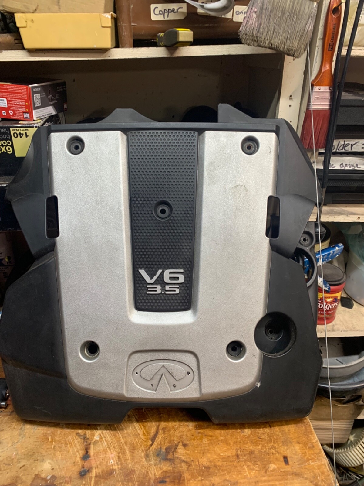 2012 Infinity G37 engine cover | eBay