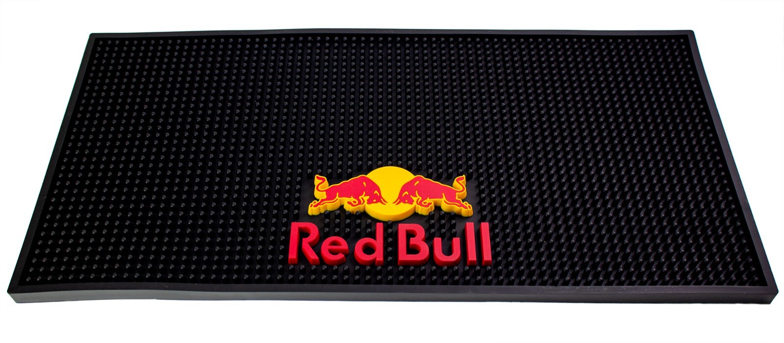 Red Bull Energy XXL Barmatte schwarz Gummi 60x30 Abtropfmatte Gastro ...